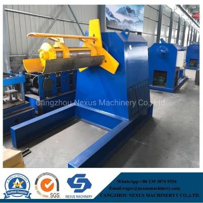 China 10t Hydraulic Decoiler/Uncoiler Machine with Front Support for Metal Coils for sale
