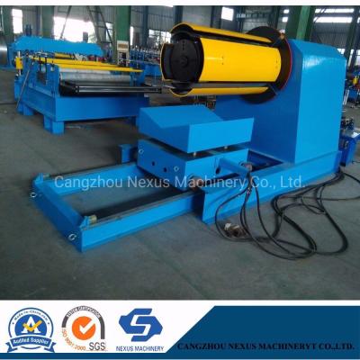 China 5t/8t/10t Hydraulic Decoiler Uncoiler with Coil Car for Metal Forming Machine for sale