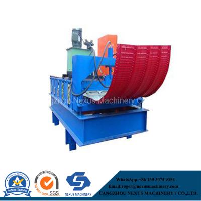 China Hot Sale Cranking Crimping Machine Roofing Bullnosing Arch Bending Roll Forming Machines for sale