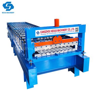 China Shutter Door Roll Forming Machine Metal Roof Sheet Making Machinery for sale