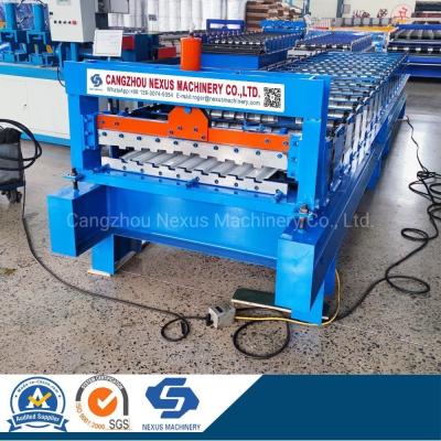 China Shutter Door Roll Forming Machine Metal Roof Sheet Making Machinery for sale