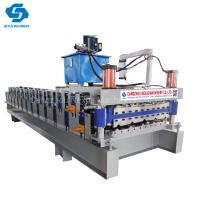 China AG/Pbr Roofing Sheet Making Machine Rollformer Double Layer Roll Forming Machine for sale