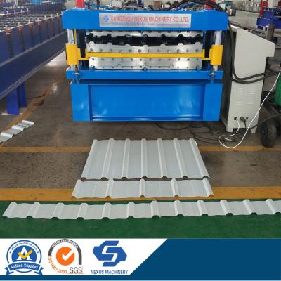 China 1015 Trimdek Versatile Trapezoidal Roof and Wall Cladding Roll Forming Machine for sale