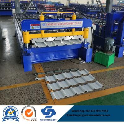 China 1015 Trimdek Versatile Trapezoidal Roof and Wall Cladding Roll Forming Machine for sale