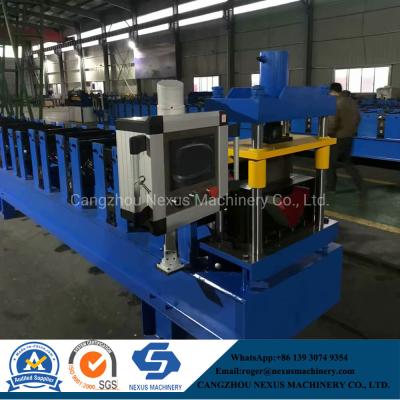 China K-Style Gutter Roll Forming Machine Metal Rain Ogee Gutter Making Machine for sale