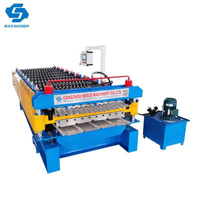 China Dumurangi Ibr Roof Sheet Roll Forming Machine Double Layer Corrugated Roofing Machine for sale
