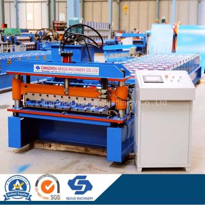 China Trimflute Sheeting Roll Forming Machine Ibr Roof Sheets Making Machinery for sale