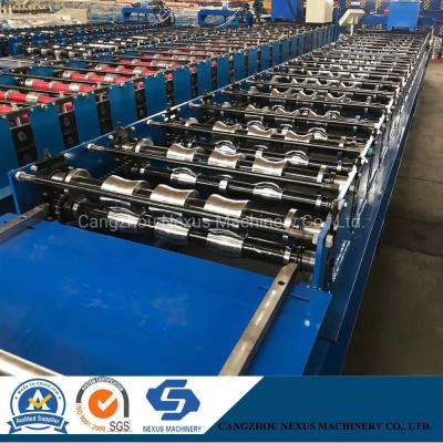China Trimflute Sheeting Roll Forming Machine Ibr Roof Sheets Making Machinery for sale