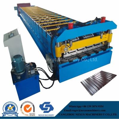 China Nexus Tekdek Sheet Roll Forming Machine It5 Roofing Panel Making Machinery for sale