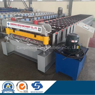 China AG Panel Ribtype Roof It4 Sheet Roll Forming Machine with Gearbox Driven for sale