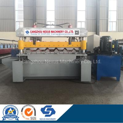 China AG Panel Ribtype Roof It4 Sheet Roll Forming Machine with Gearbox Driven for sale