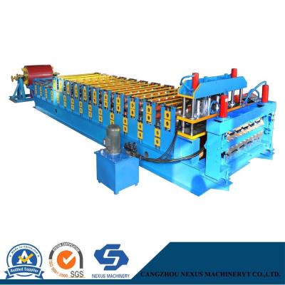 China Dual Layer Roof Sheet and Tile Sheet Roll Forming Machine for sale