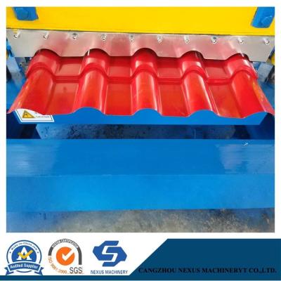China Double Layer Glazed Tile Roof Production Line with Decoiler for sale