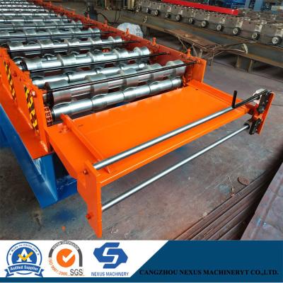 China 820 Standing Seam Hidden Roofing Machine with PLC Control System for sale