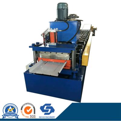 China Al-Mg-Mn Standing Seam Roofing Corrugated Forming Machine Self Lock Roll Forming Machine for sale