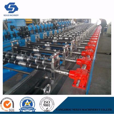 China Gearbox Driven Galvanized Roof Profile Sheet Forming Machine/Roof Making Machine for sale