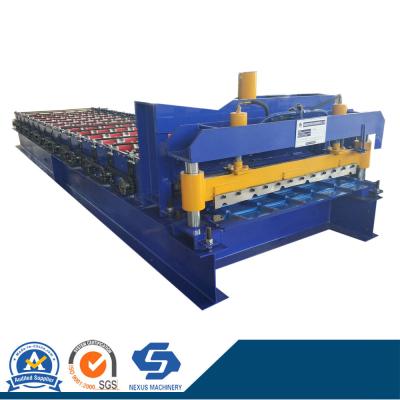 China Metal Roofing Sheets Panel Roll Forming Machine Metal Roll Forming for sale