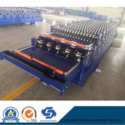 China High Speed Double Layer Wall Roof Panel Roll Forming Machine Double Roof Rool Forming Machine for sale