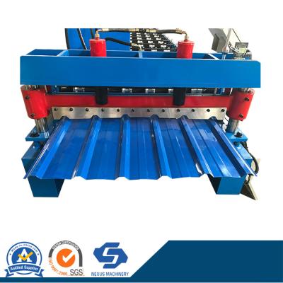 China Galvanized Roofing Sheet Roll Forming Machine for sale