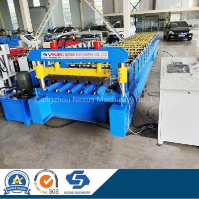 China Chromadek Roof Sheeting Roll Forming Machine Ibr Widespan Sheet Makine Machinery for sale