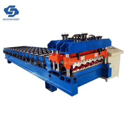 China High Quality Metal Roofing Tile Sheet Making Machine/ Color Steel Roof Roll Forming Machine for sale