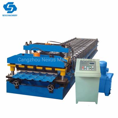 China Versatile Sheet Roll Forming Machine Roof Qtile Roman Design Making Machine for Kenya for sale