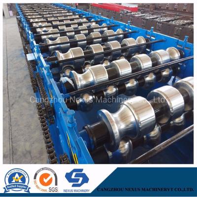 China Prepainted Steel Roof Tile Roll Forming Machine/Glazed Tile Sheet Making Machine for sale