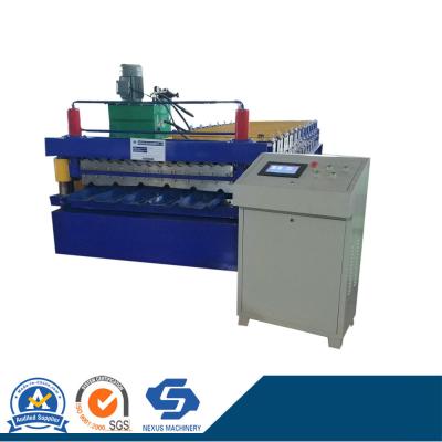 China Hc18 Automatic Galvanized Steel Wall Panel Steel Sheet Roll Forming Machine for sale