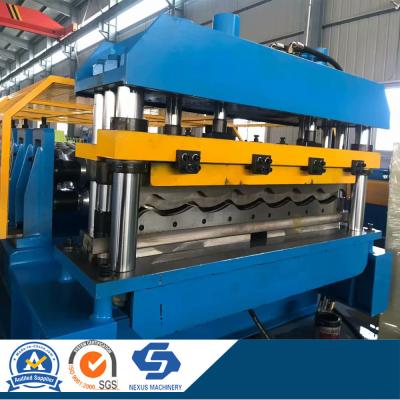 China Steel Roof Glazed Tile Roll Forming Machine Glazed Roof Sheet Machine for sale