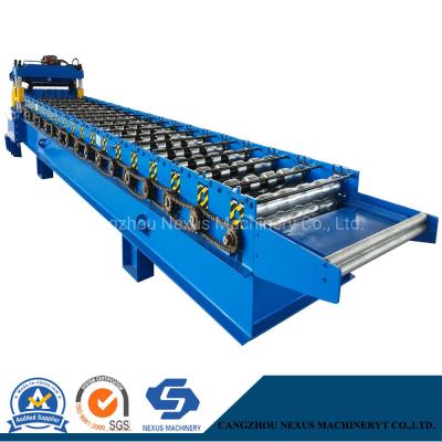 China Metal Roof Tile Panel Cold Roll Forming Machine with High Speed for sale