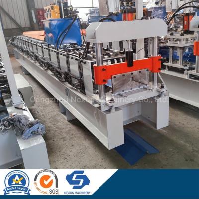 China Metal Ibr Roof Ridge Cap Roll Forming Machine Steel Tile Sheet Making Machine for sale