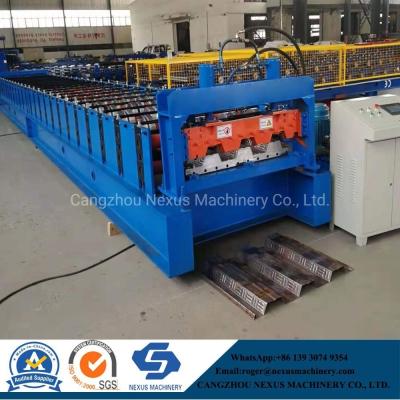 China Steeldeck Sheets Roll Former /Floor Deck Roll Forming Machine for sale