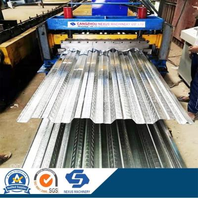 China Decking Sheet Roll Forming Machine Metal Floor Deck Making Machine for sale