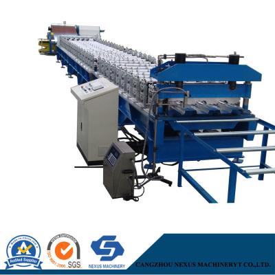 China Steel Structure Floor Decking Building Material Roll Forming Machinery for sale
