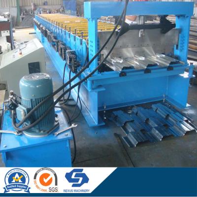 China Yx106-250-750 CNC Floor Decking Panel Steel Metal Roll Forming Machine for Building Construction for sale
