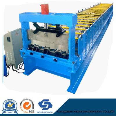China Steel Structure 688 Floor Deck Sheet Roll Forming Machine for sale