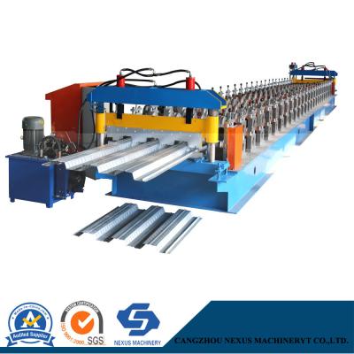 China Steel Structure 688 Floor Deck Sheet Roll Forming Machine for sale