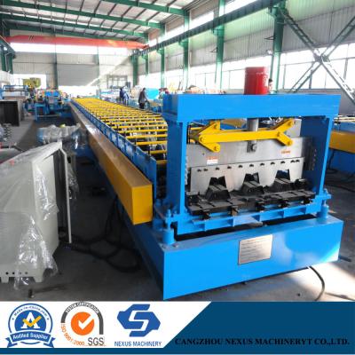 China Floor Decking Roll Forming Machine Metal Steel Foor Tile Making Machine for sale