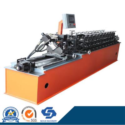 China Omega Purlin Profile Steel Cold Roll Forming Machine for sale
