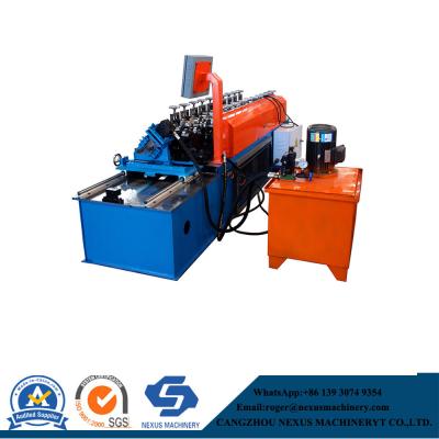 China Lms Racking Upright C Channel Roll Forming Lip Former Light Weight Steel Frame Metal Stud Machine for sale