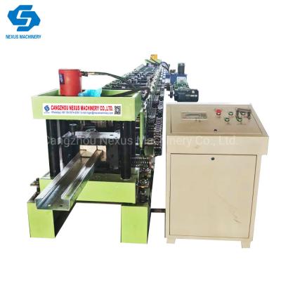 China Horizontal Steel Beam Purlin Roll Forming Machine for Container House for sale