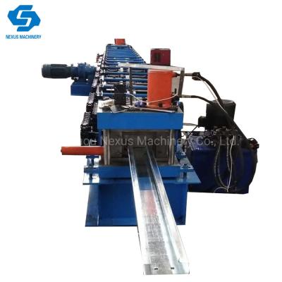 China Horizontal Steel Beam Purlin Roll Forming Machine for Container House for sale