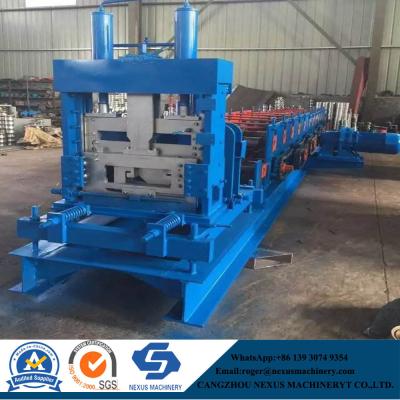 China Automatic C 60-300 Purlin Roll Forming Machine Steel Channel Making Equipment for sale