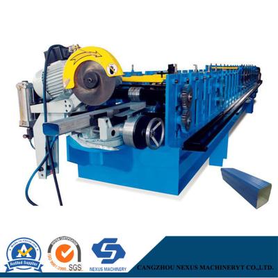 China Valli Rain Water Downspout Steel Tube Downpipe Roll Forming Machine for sale