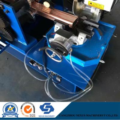 China Steel Cold Roll Forming Machine for Half Round Rain Gutter for sale