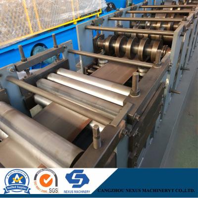 China 80 to 300 mm Steel Strip Cold Roll Former C Z Purlin Roll Forming Machine with PLC Control for sale