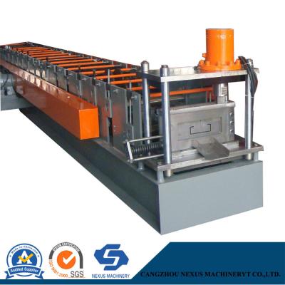 China 80 to 300 mm Steel Strip Cold Roll Former C Z Purlin Roll Forming Machine with PLC Control for sale