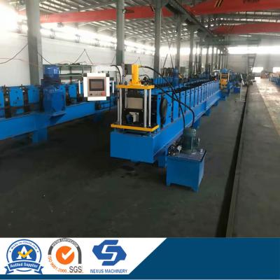 China Steel Roofing Gutter Downspout Cold Roll Forming Machine/Rain Water Valley Gutter Making Machine for sale