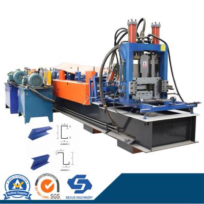 China China Suppliers Cold CZ Purlin Roll Forming Machine for sale