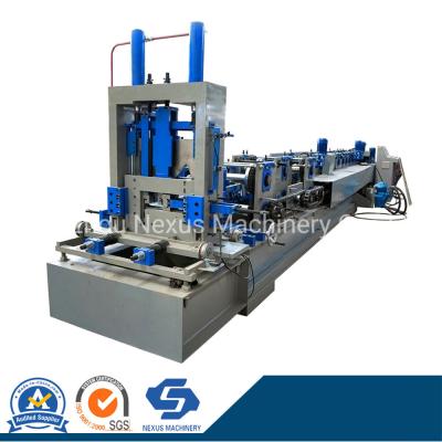 China Easy Operation Metal Steel Frame Profile C Purlin Cold Roll Forming Machine for sale